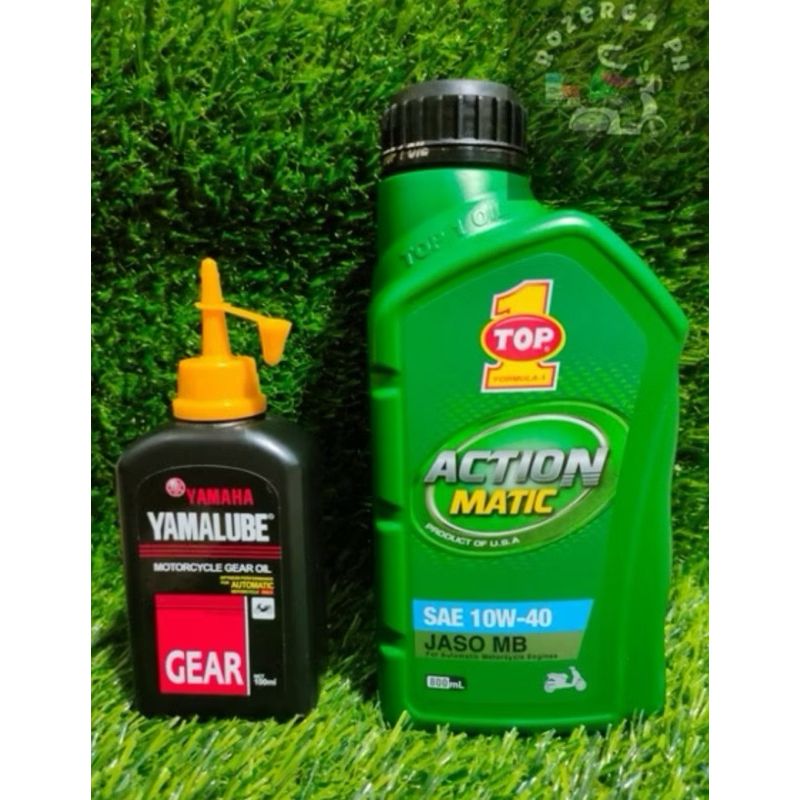 Top1 GEAR OIL ACTION MATIC (800ml) AND GEAR OIL ORIGINAL | Shopee ...