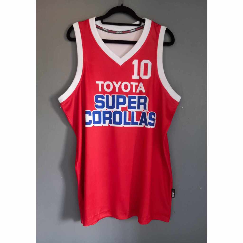 PBA Retro Jersey Toyota Super Corrollas Fernandez #10 | Shopee Philippines