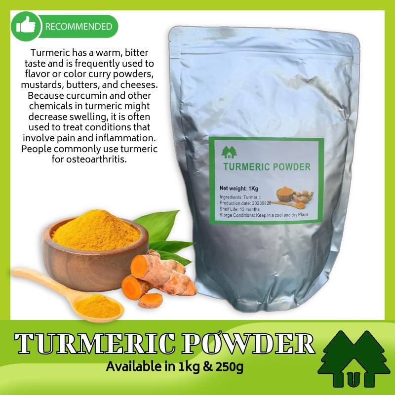 TURMERIC POWDER 1KG&250g. in ZIPLOCK pouch | Shopee Philippines
