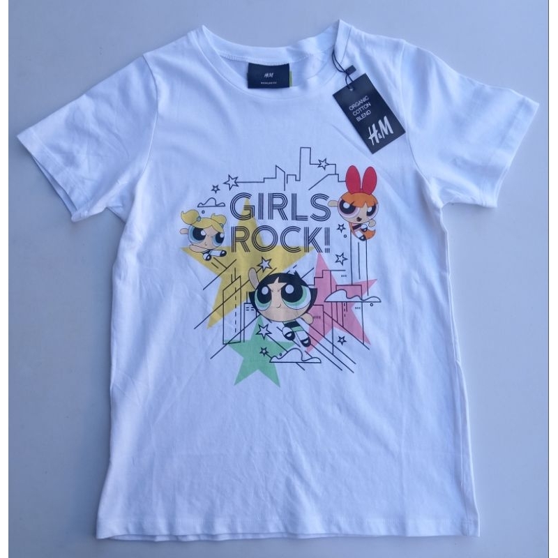 POWERPUFF GIRLS SHIRT FOR KIDS ORIGINAL MALL PULL OUT | Shopee Philippines