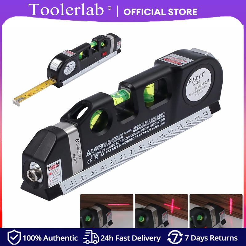 Multipurpose Pro Measuring Infrared Laser Level Ruler Horizontal ...