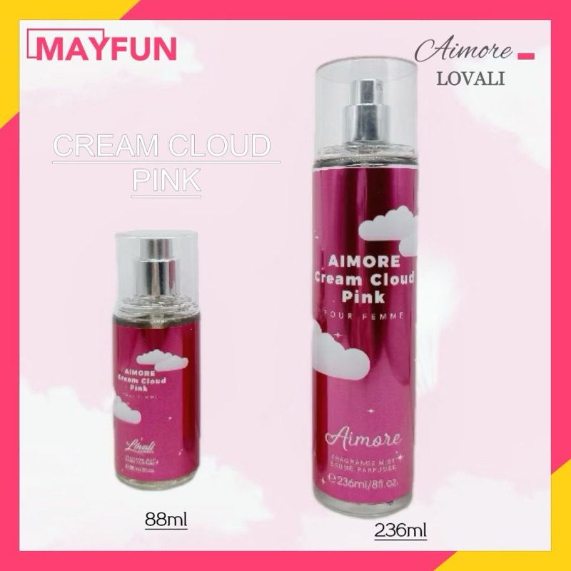 CREAM CLOUD PINK AIMORE 88ML PERFUME FOR WOMEN | Shopee Philippines