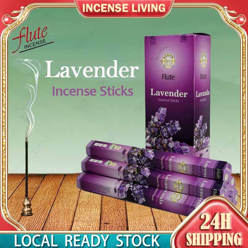 Flute Lavender Incense Sticks (20 Sticks Per Box) | Shopee Philippines