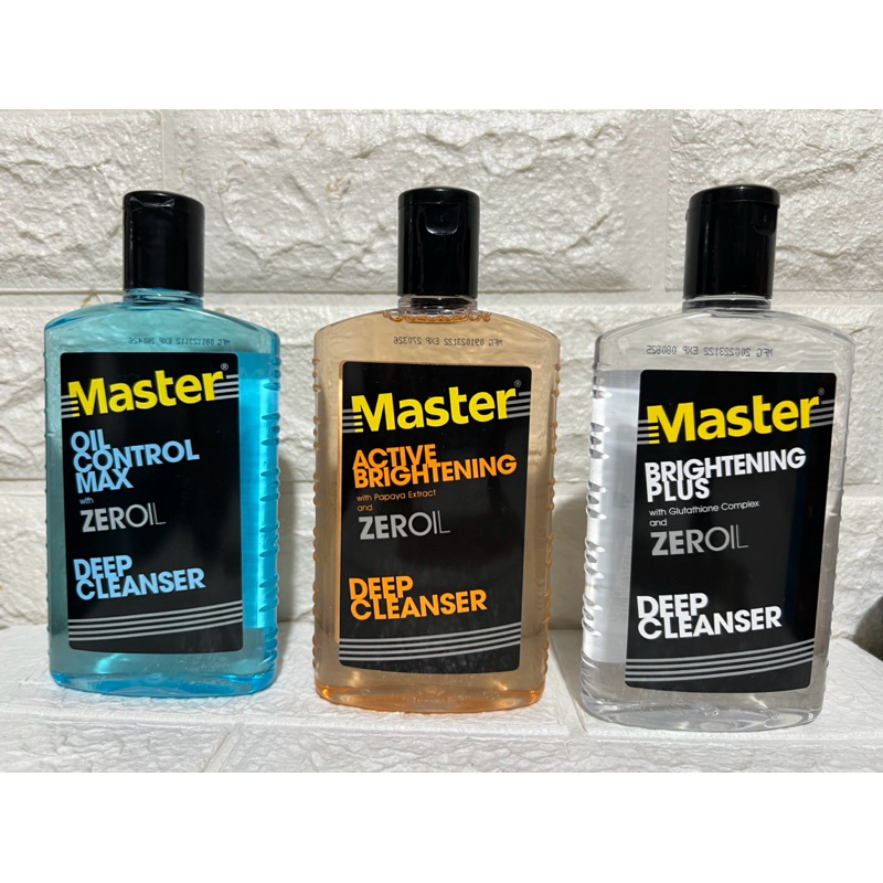 Master Zeroil Deep Cleanser sold per pc | Shopee Philippines