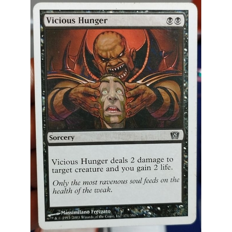 Vicious Hunger (Magic the gathering) | Shopee Philippines