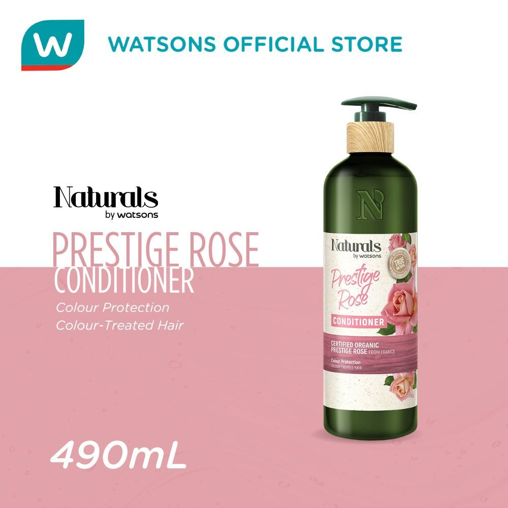 WATSONS Naturals Prestige Rose Conditioner 490ml | Shopee Philippines