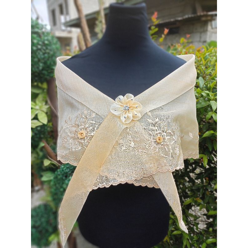 ALAMPAY FILIPINIANA FLOWER DESIGN KANG KANG( EMBROIDERED WITH FREE ...