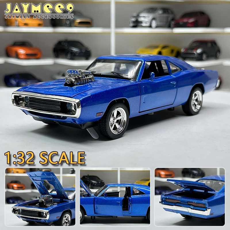 Die Cast Fast & Furious 7 DODGE Charger 1970 Challenger R/T SRT 1:32 ...
