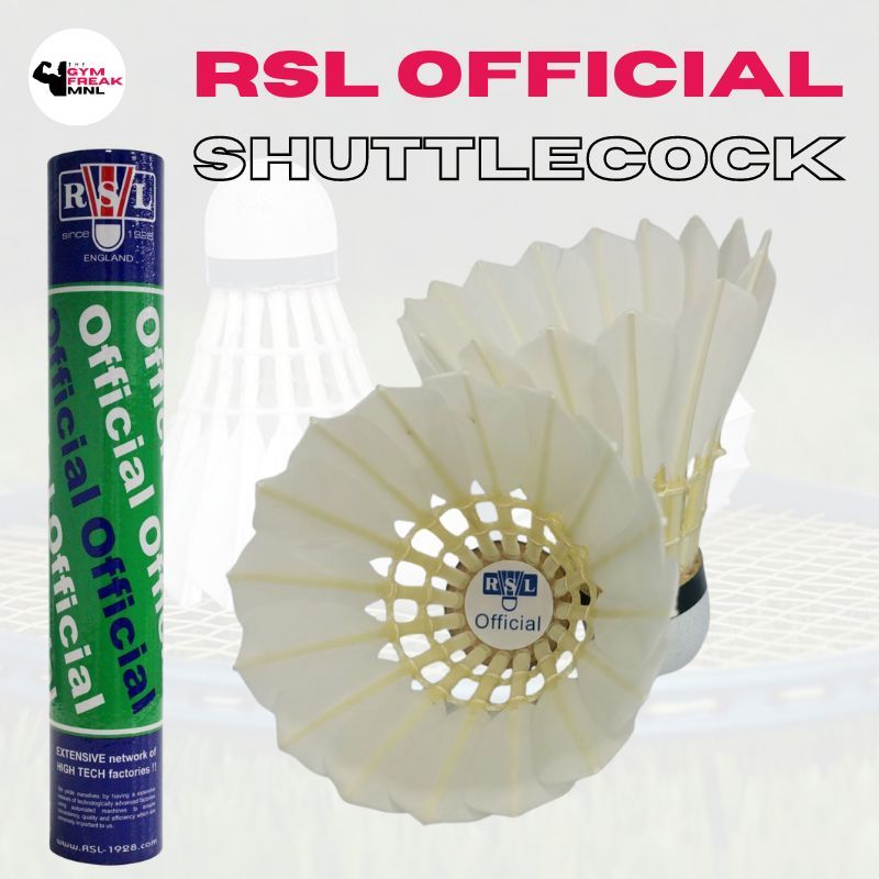 RSL Official Badminton Shuttlecock | Shopee Philippines