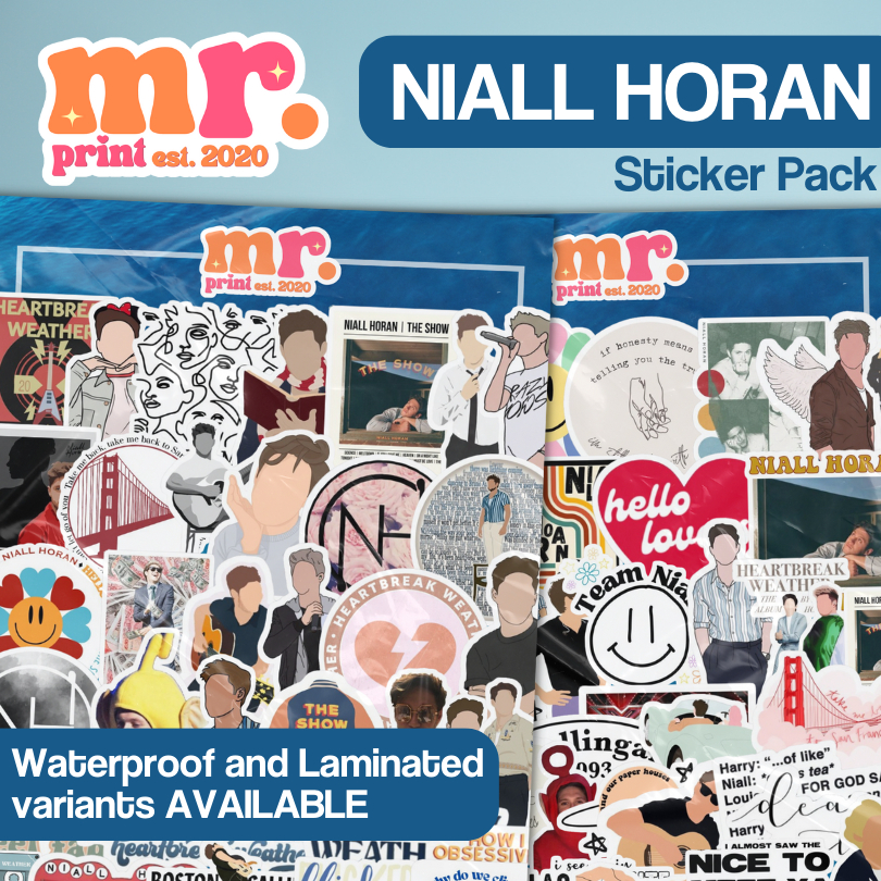 NIALL HORAN STICKERS | ONE DIRECTION | WATERPROOF STICKERS | Shopee ...