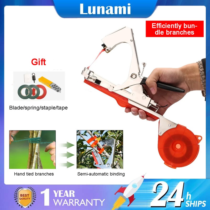 Plant Tying Machine Garden Plant Tapener Tool For Vegetables Grapes ...