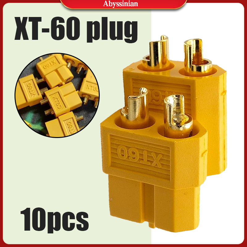 10PCS XT-60 Male Female Bullet Connectors Battery Plug Connector ...