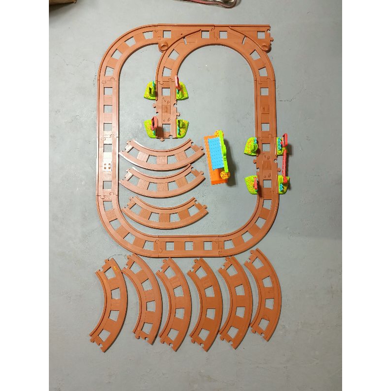 happyland train track and circus train figure | Shopee Philippines