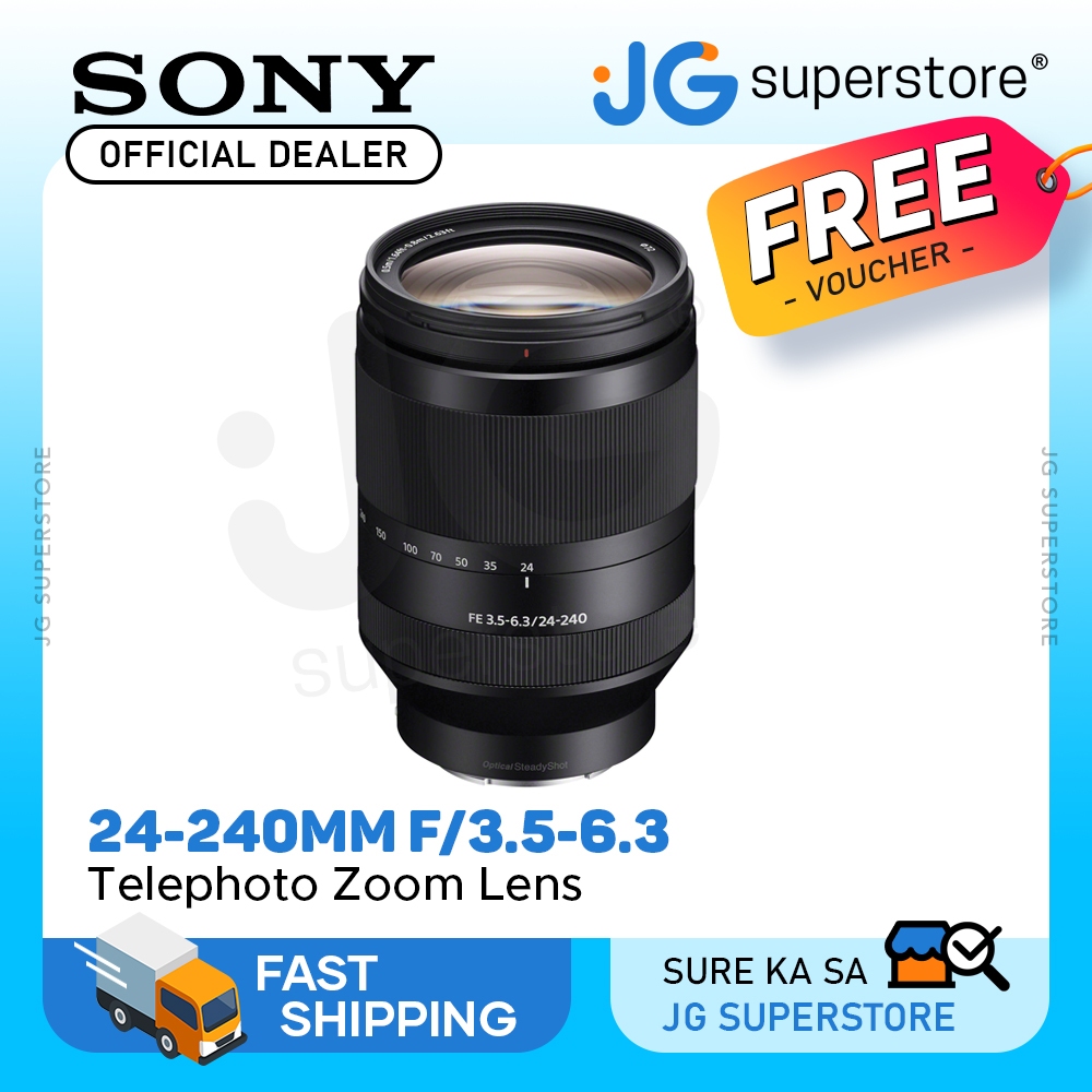 Sony FE 24-240mm f/3.5-6.3 OSS Zoom Lens for E-Mount Full-Frame ...
