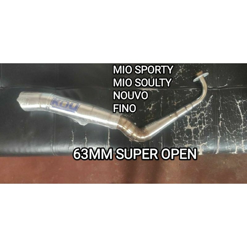 LOUDEST PIPE 63MM SUPER OPEN | Shopee Philippines