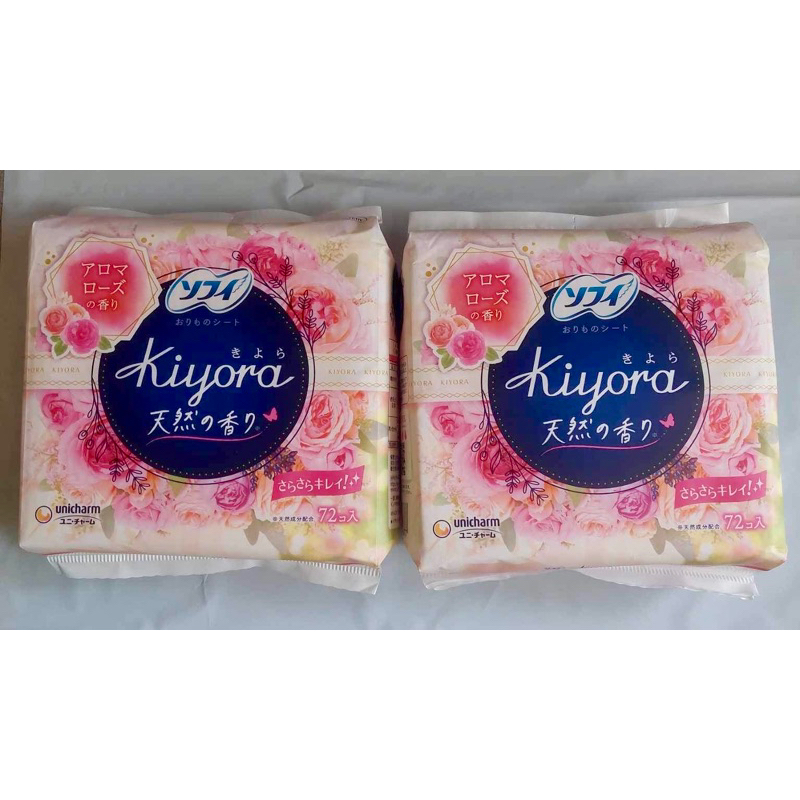 Unicharm Sofy Kiyora Pantyliner (72 pieces) | Shopee Philippines