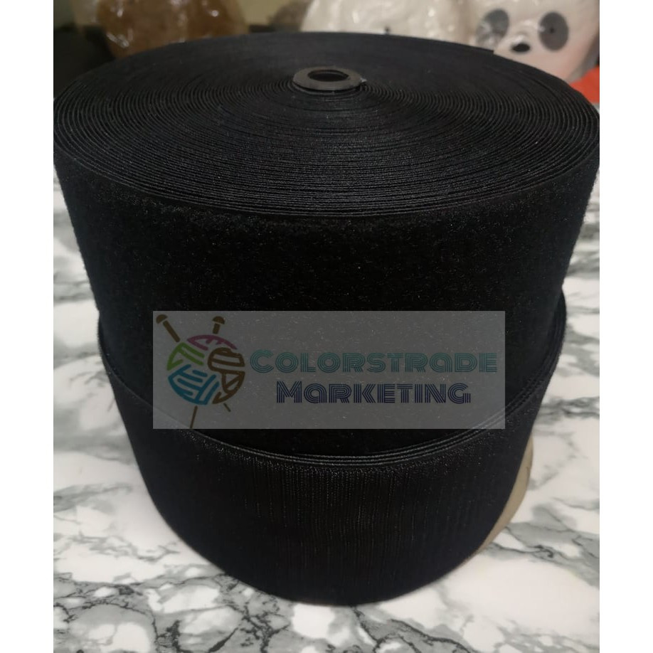 Velcro / Magic Tape 4" Thick 25meters NO ADHESIVE | Shopee Philippines