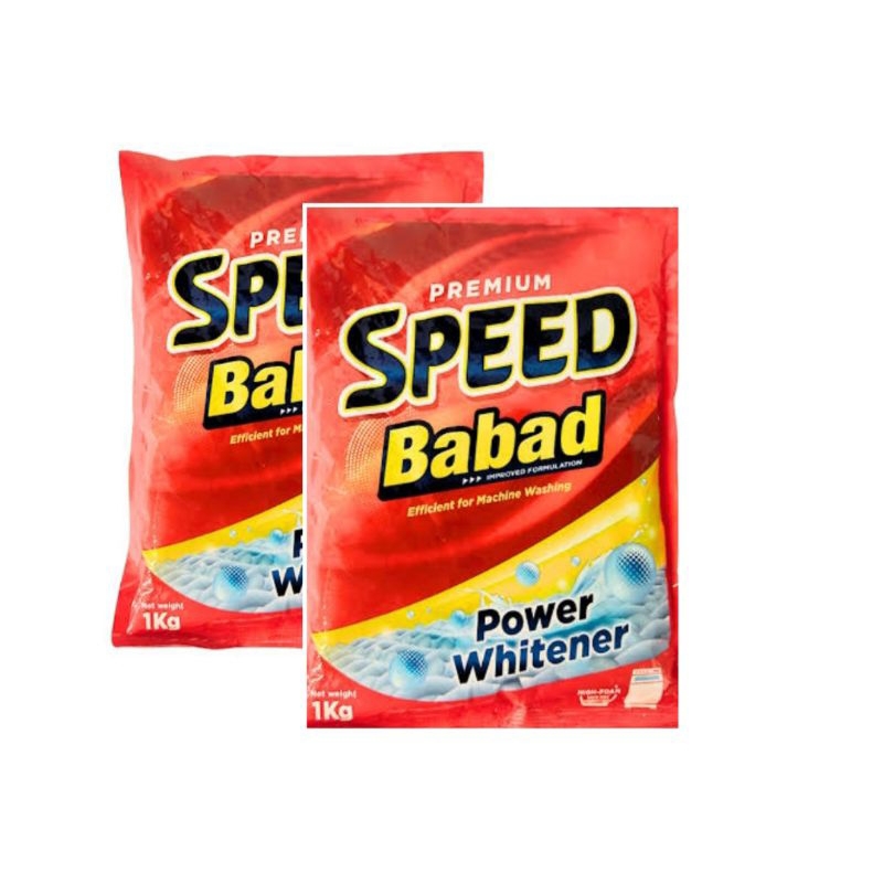 [ Bundle of 2 ] Speed Babad Powder Detergent Power Whitener 1kg x 2 ...