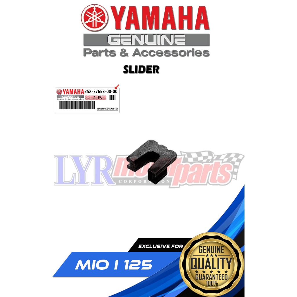 YAMAHA GENUINE SLIDER FOR MIO I 125, MIO GEAR 125 ( 2SX-E7653-00-00 ...