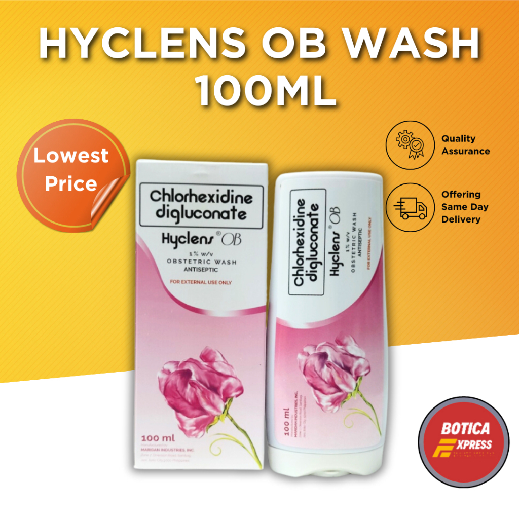 HYCLENS OB WASH 100ML | Shopee Philippines