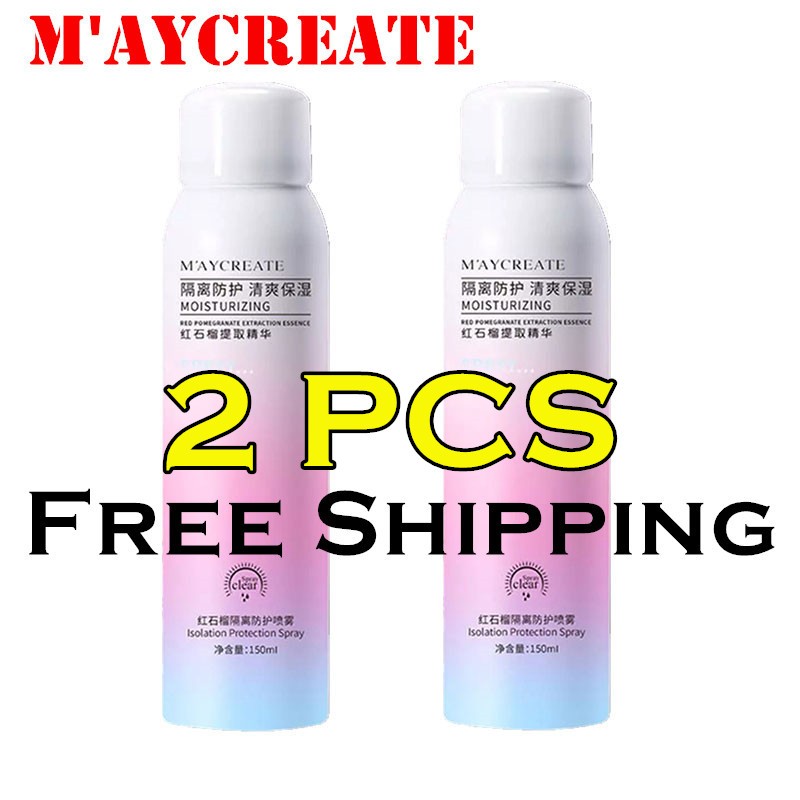 2PCS Maycreate Skin Whitening Spray Original Sunscreen Spray ...