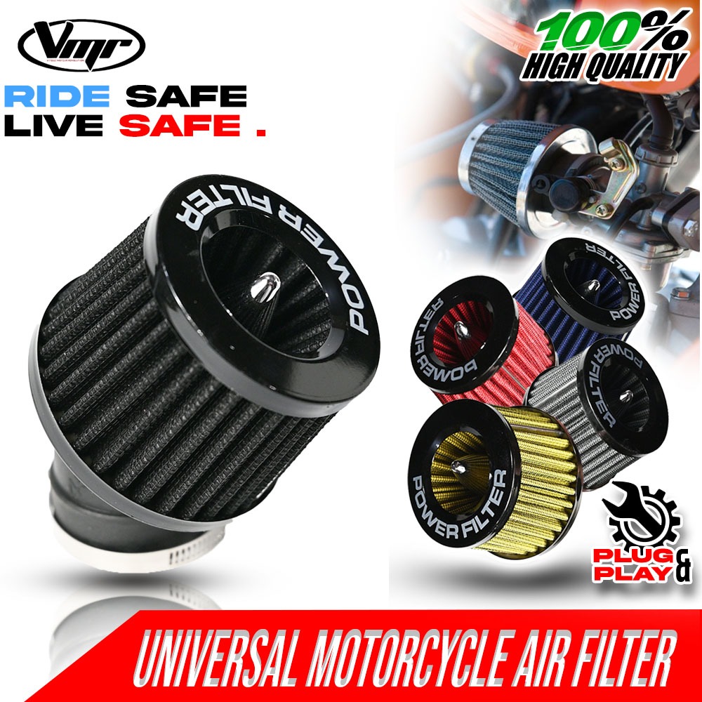 VMR UNIVERSAL AIR POWER FILTER BIG SIZE 35MM/45MM | Shopee Philippines