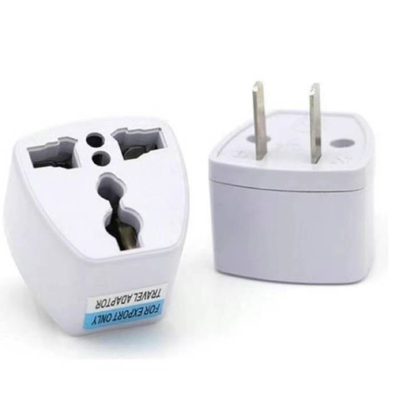 Three holes adapter Universal AC Travel Power Plug Conversion Adaptor ...