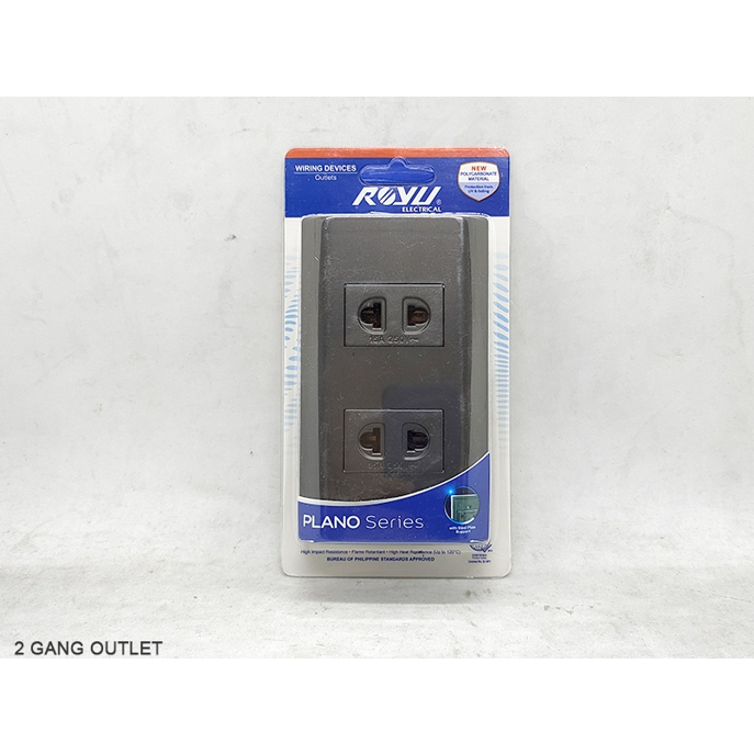 PREMIUM ROYU Plano Series Dark Gray Outlets 1g 2g 3g Outlet 1 2 3 g ...