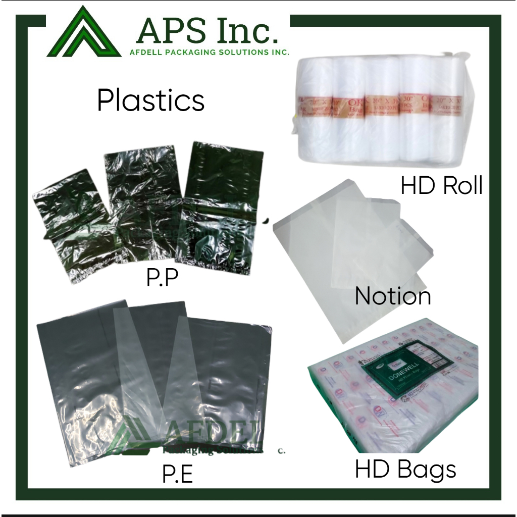 HD BAGS PLASTIC LABO FLAT 100PCS PER PACK AFDELL COMMONERS ALIST ...