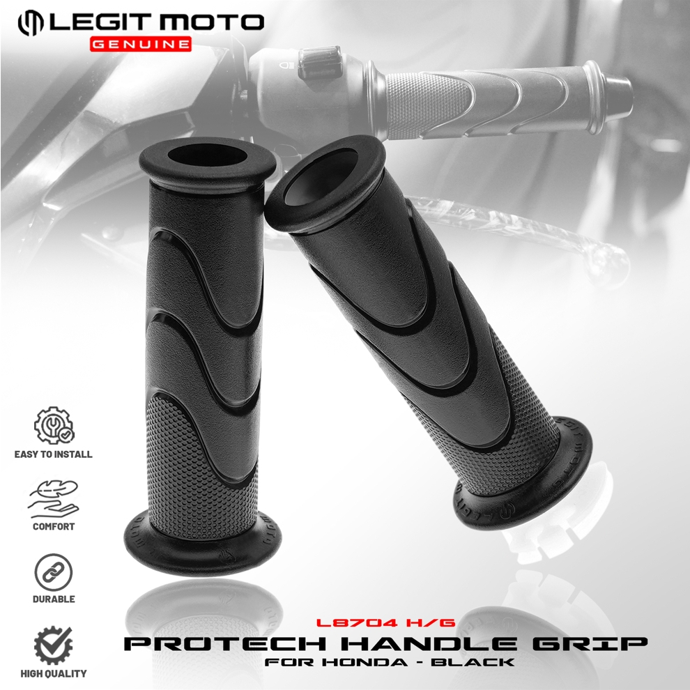 LEGITMOTO PROTECH HANDLE GRIP WITH THROTTLE CABLE ADJUSTER ANTI-SLIP ...