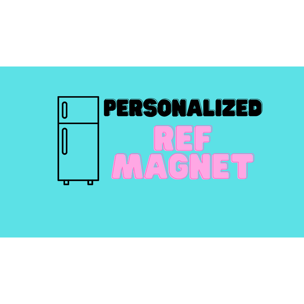 Personalized Ref Magnet ATM size BULK ORDER | Shopee Philippines