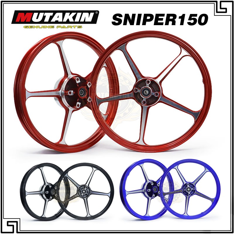 505 MUTAKIN Mags For YAMAHA Sniper 150 Sniper 155 Front Disc 4 holes ...
