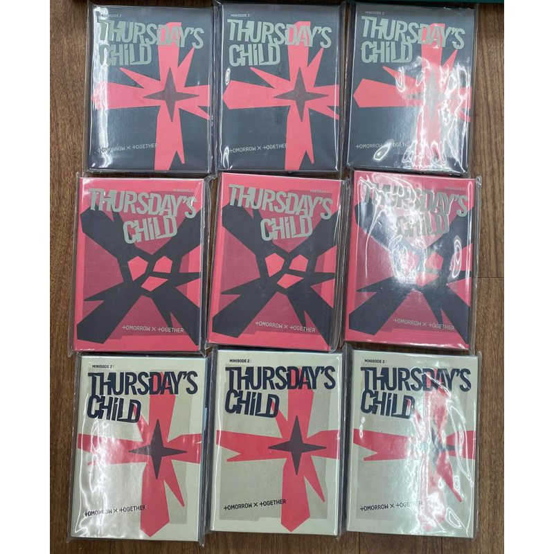 TXT (TOMORROW X TOGETHER) minisode2: Thursday's Child (SEALED) | Shopee ...