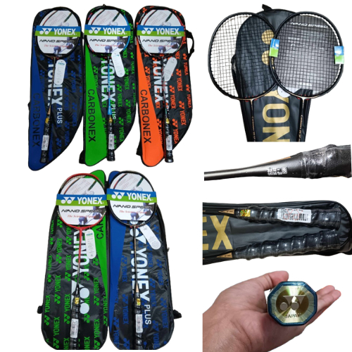 SINGLE(1PC) YONEX CARBONEX RACKET WITH NEW DESIGN BAG CARBON GRAPHITE ...