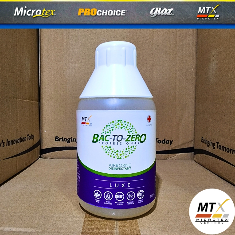 Microtex Bac to Zero solution LUXE sanitizing odor eliminator 500ml ...