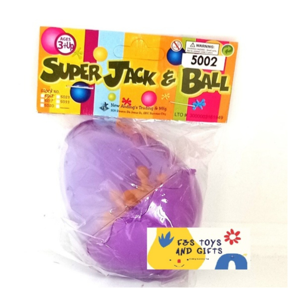 FS 623 Super Jack & Ball in an Egg Jackstone Toys | Shopee Philippines