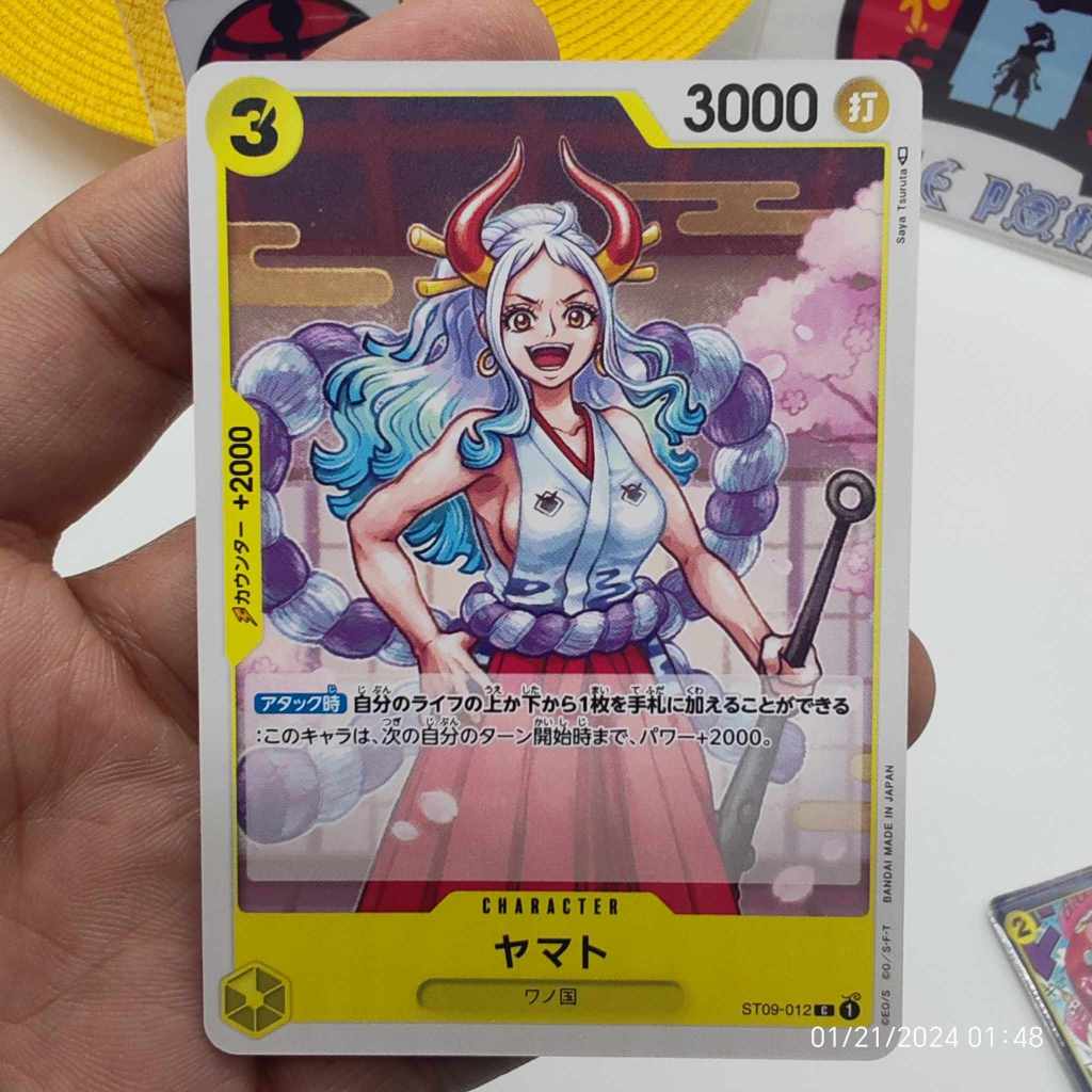 One Piece TCG - ST09-012 C Yamato | Shopee Philippines