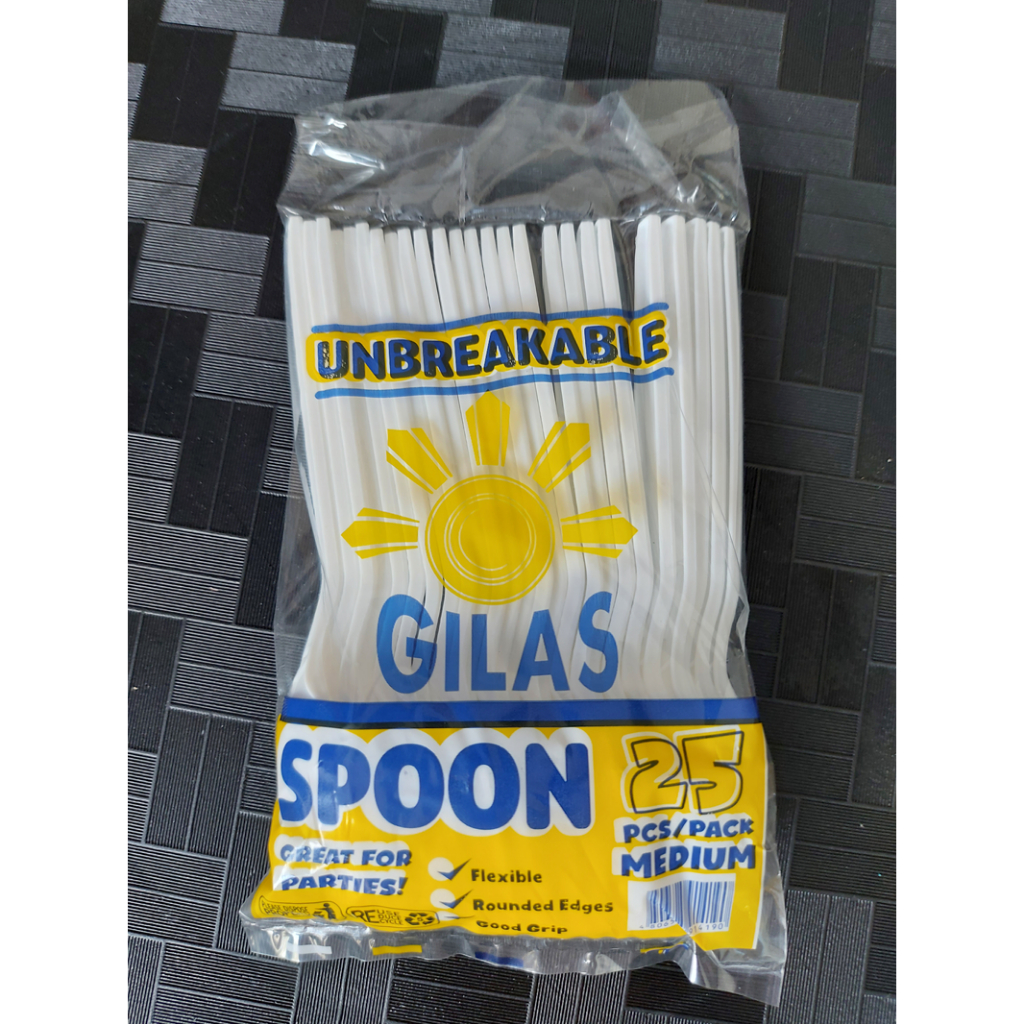 Disposable white Spoon and Fork (25 pcs) per pack Factory Price ...