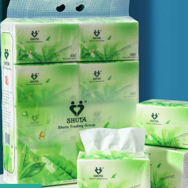 SHUTA Green Tea Extract Removable Tissue 450 Sheets 3-Ply | Shopee ...