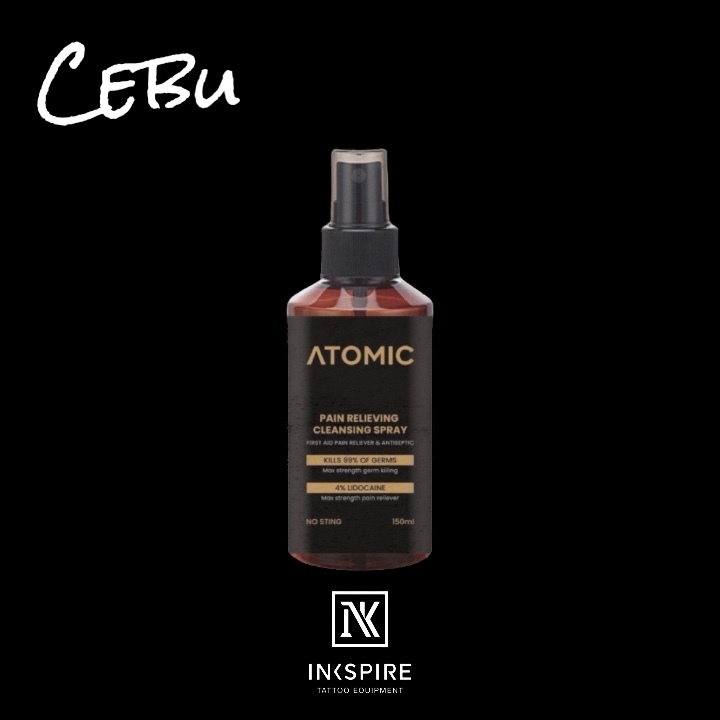 Atomic Pain Relieving Cleansing Spray - 150ml/Original [ INKSpire ...