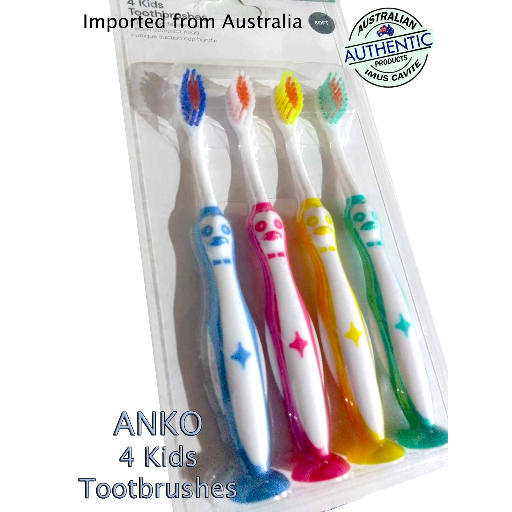 ANKO 4 Kids Toothbrush Imported from | Shopee Philippines
