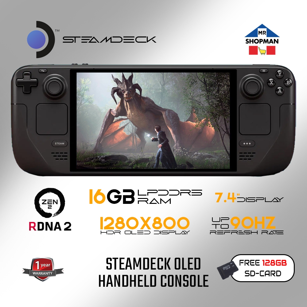 SteamDeck OLED 512Gb / 1Tb Handheld Console Gaming Console | Shopee Philippines