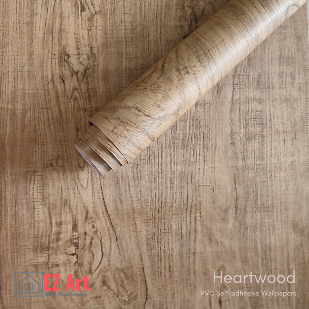 3D Wood Grain Collection Wall Sticker Furniture Renovation Sticker ...