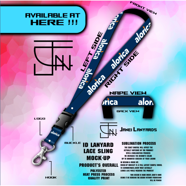 Alorica | ID Lace Lanyard with Customized Design | Shopee Philippines