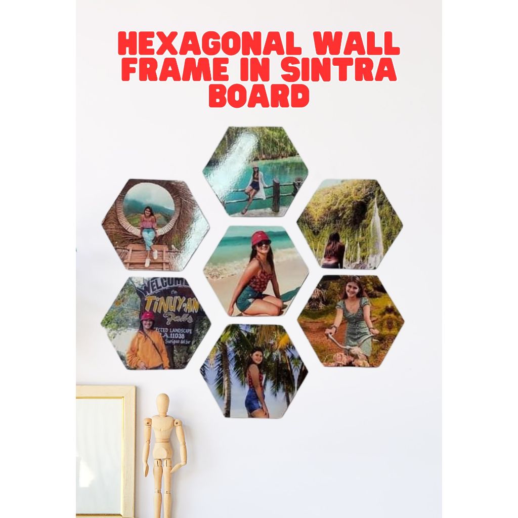 Hexagonal Shape in Sintra Wall Frame/Wall Decoration with Different ...