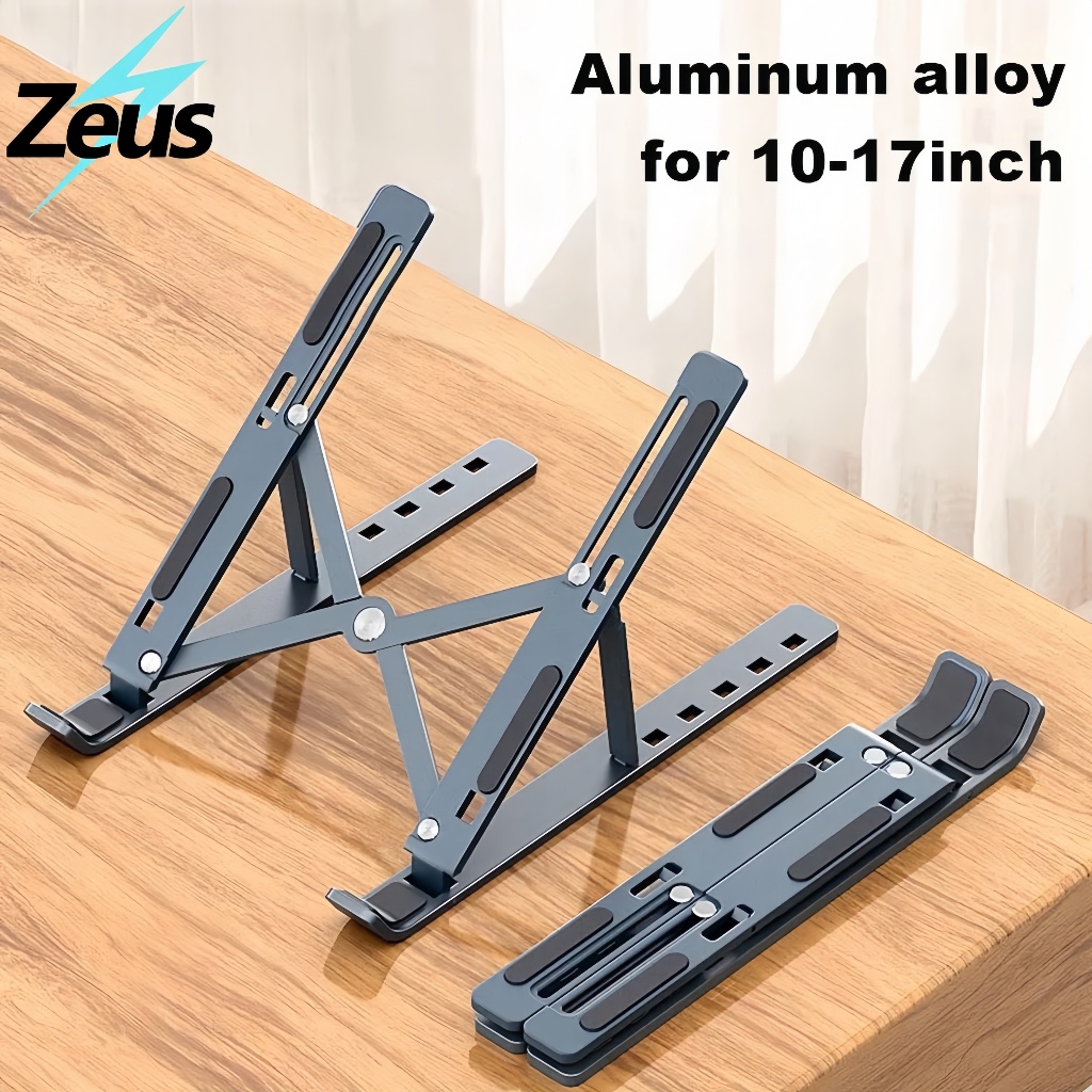 Zeus Laptop Stand Aluminum Alloy Foldable Portable Laptop Heighten ...