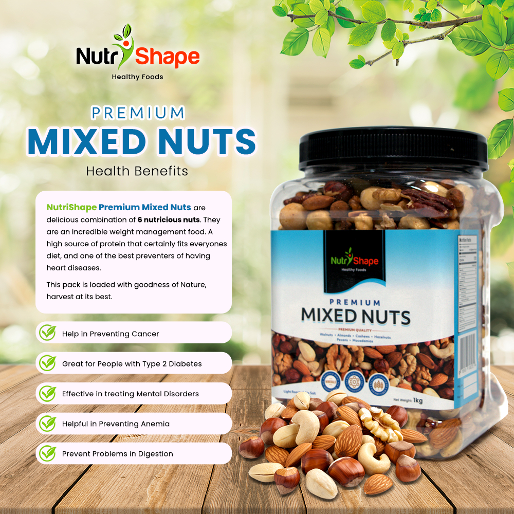 Nutrishape Premium Mixed Nuts | Shopee Philippines