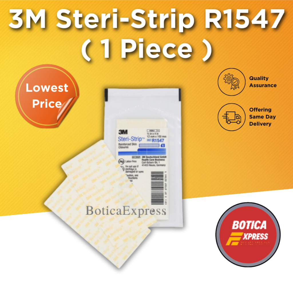 3M Steri-Strip R1547 ( 1 Piece ) | Shopee Philippines