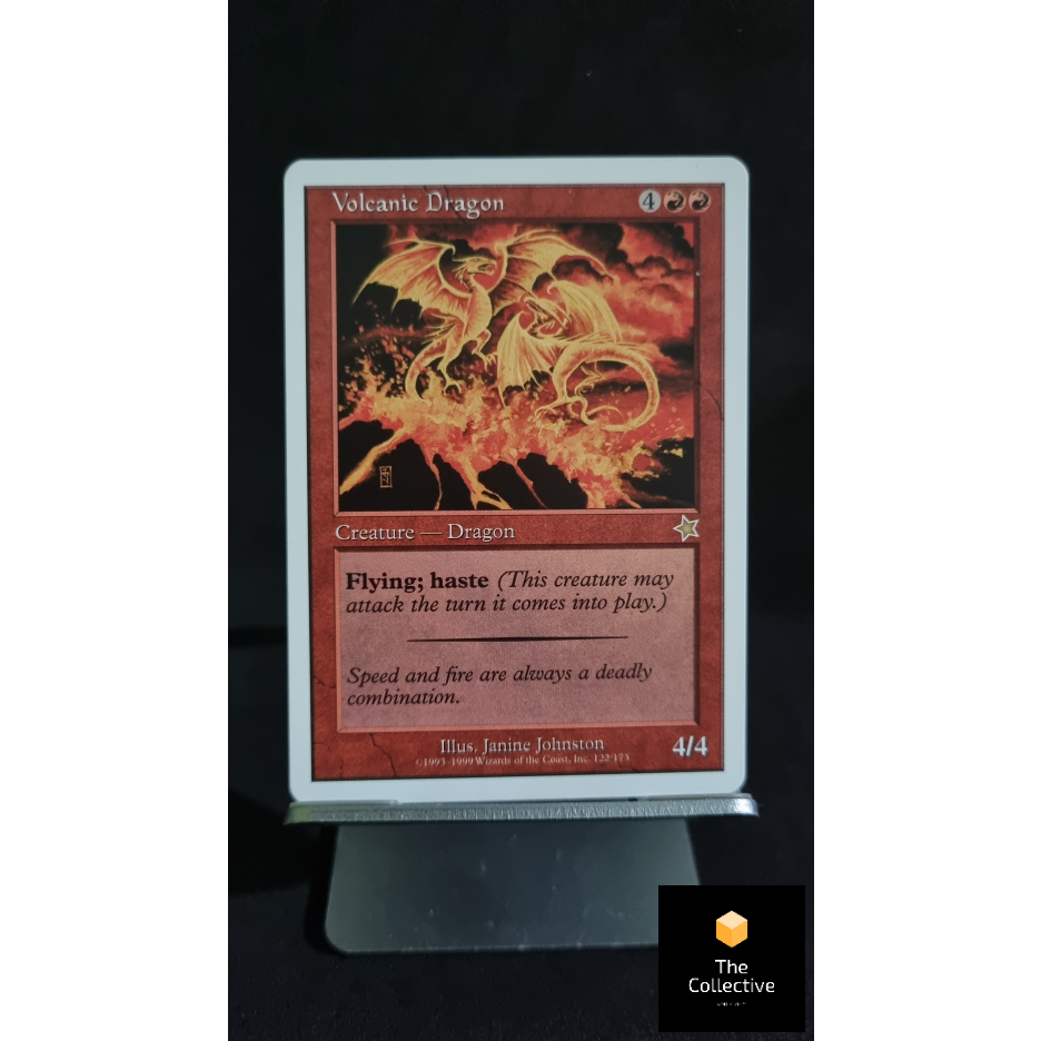 Magic the Gathering - MTG Card Game - Volcanic Dragon - (NF) [RED] / [ID: RB1] | Shopee Philippines