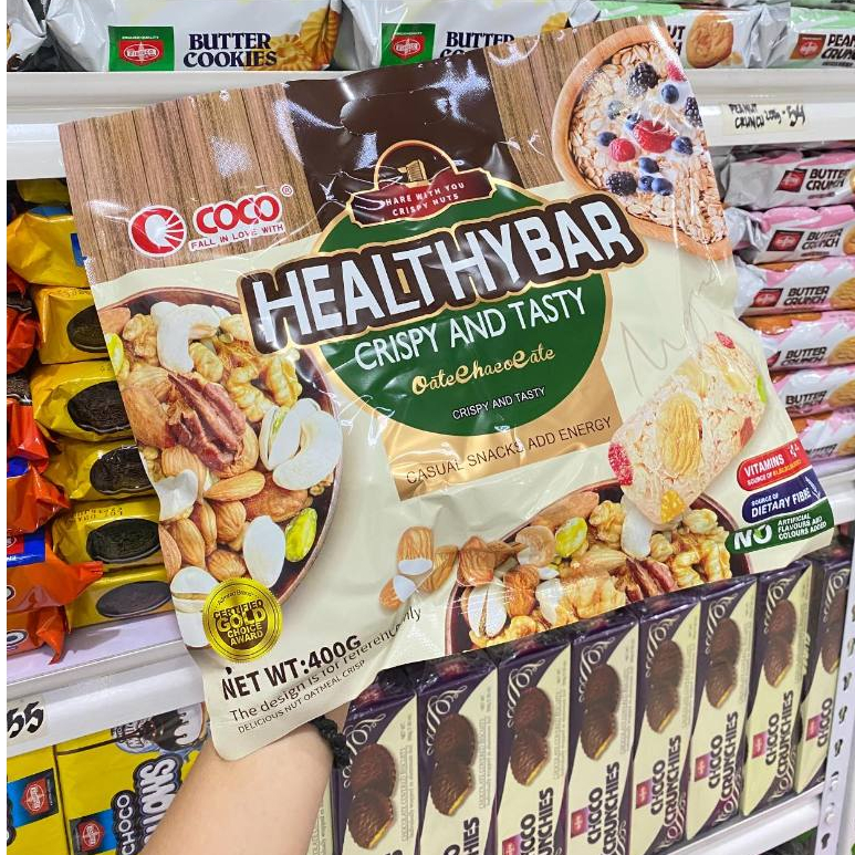 COCO HEALTHY BAR OAT (30pcs/400g) SNACK | Shopee Philippines
